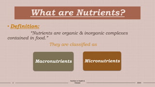 Nutrition in Health & Disease.pptx