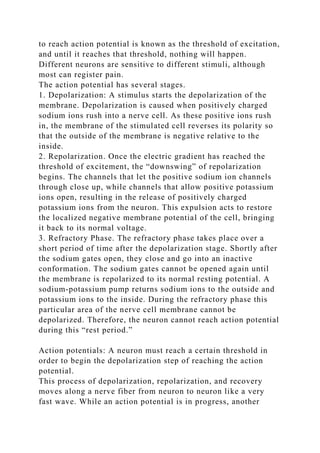 LECTURE 99From Neurons to the Nervous System to the Brain The .docx