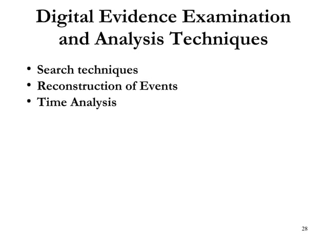 Lecture 9 and 10 comp forensics 09 10-18 file system | PPT
