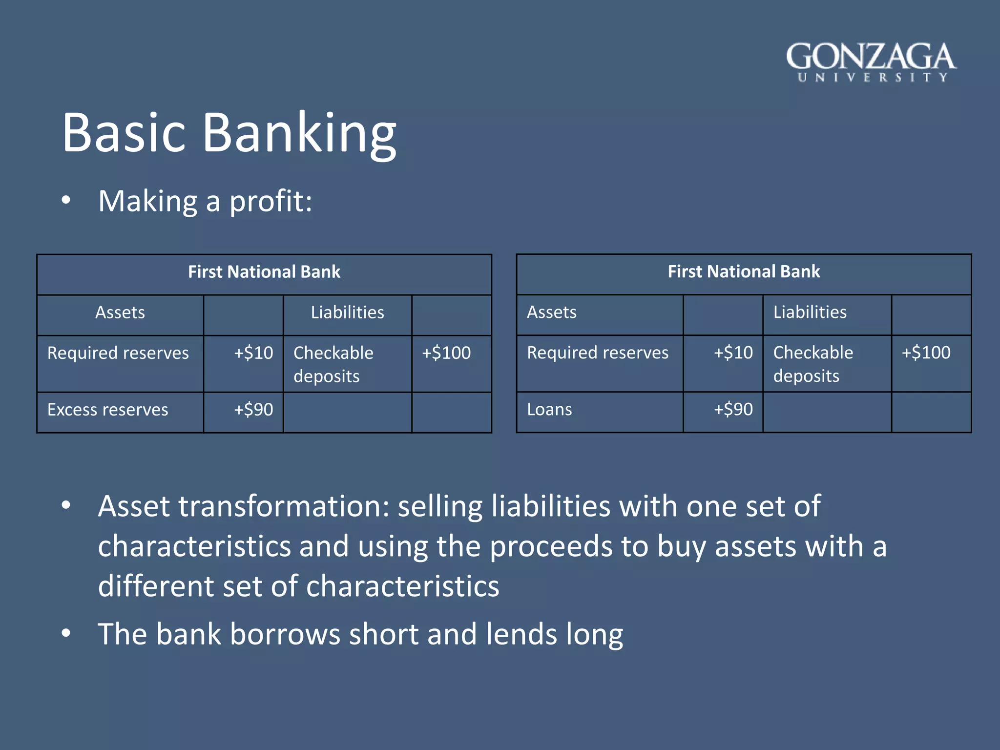 Lecture 9 - Bank Management | PPTX