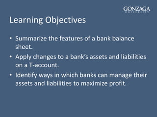 Lecture 9 - Bank Management | PPTX