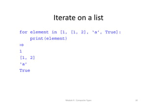 Lecture 9 composite types | PDF