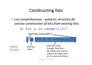 Lecture 9 composite types | PDF