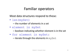 Lecture 9 composite types | PDF