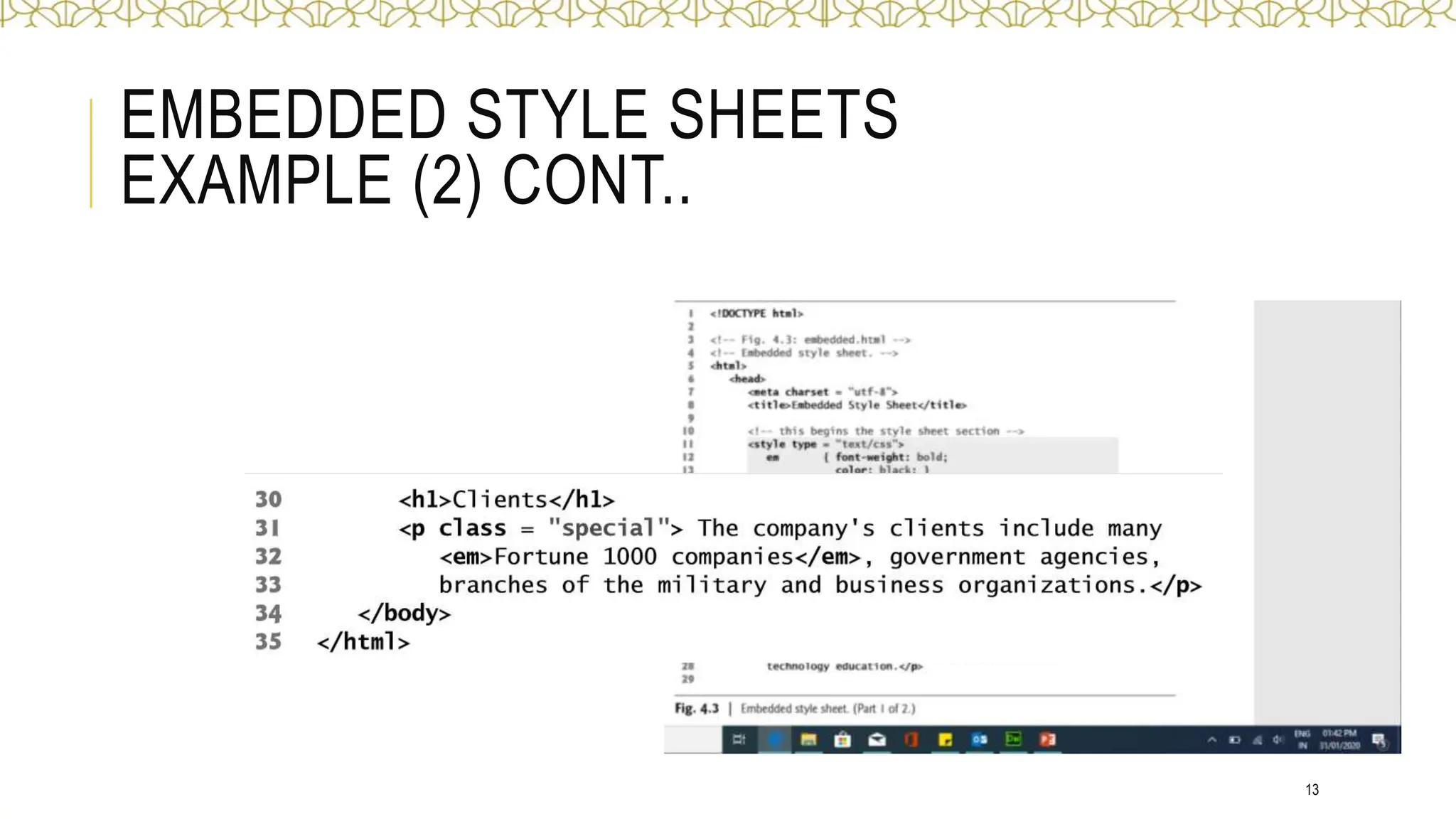 Lecture 9 CSS part 1.pptxType Classification | PPT