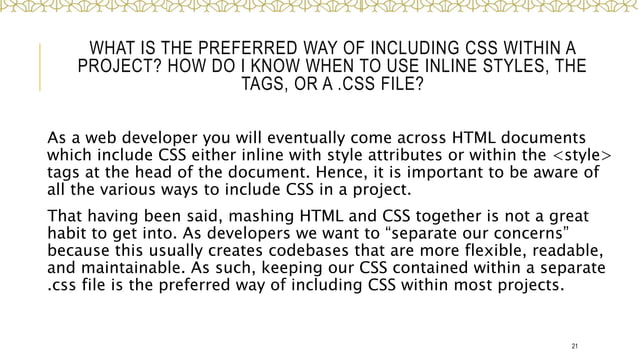 Lecture 9 CSS part 1.pptxType Classification | PPT