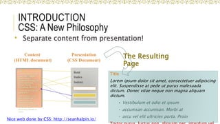 Lecture 9 CSS part 1.pptxType Classification | PPT
