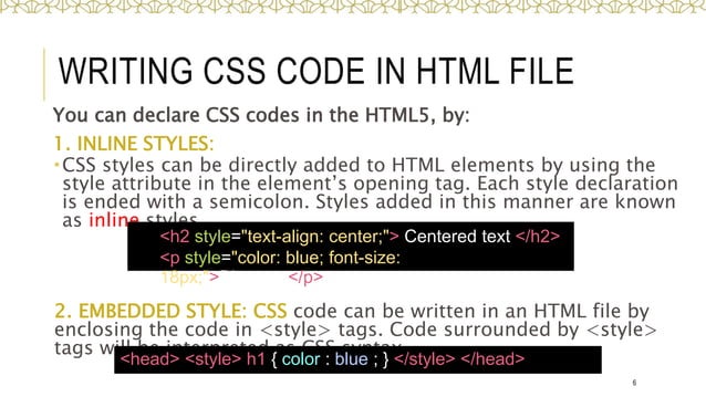 Lecture 9 CSS part 1.pptxType Classification | PPT