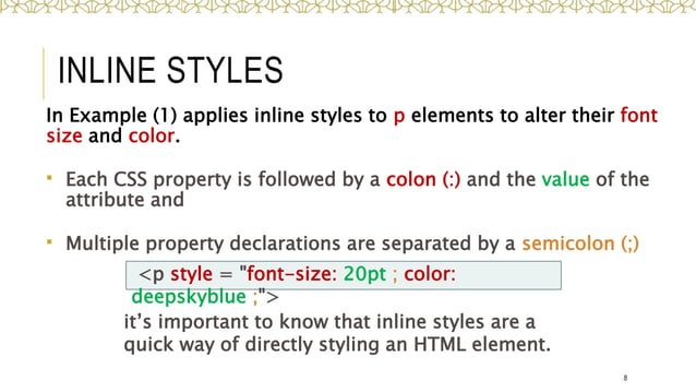 Lecture 9 CSS part 1.pptxType Classification | PPT