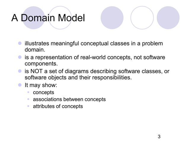 Lecture9 domain model visualizing | PPT