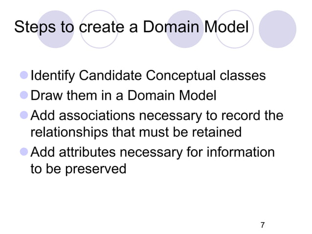 Lecture9 domain model visualizing | PPT