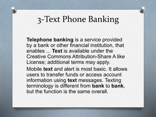 Lecture 9 e banking, benifits of eb, procedure of eb | PPT