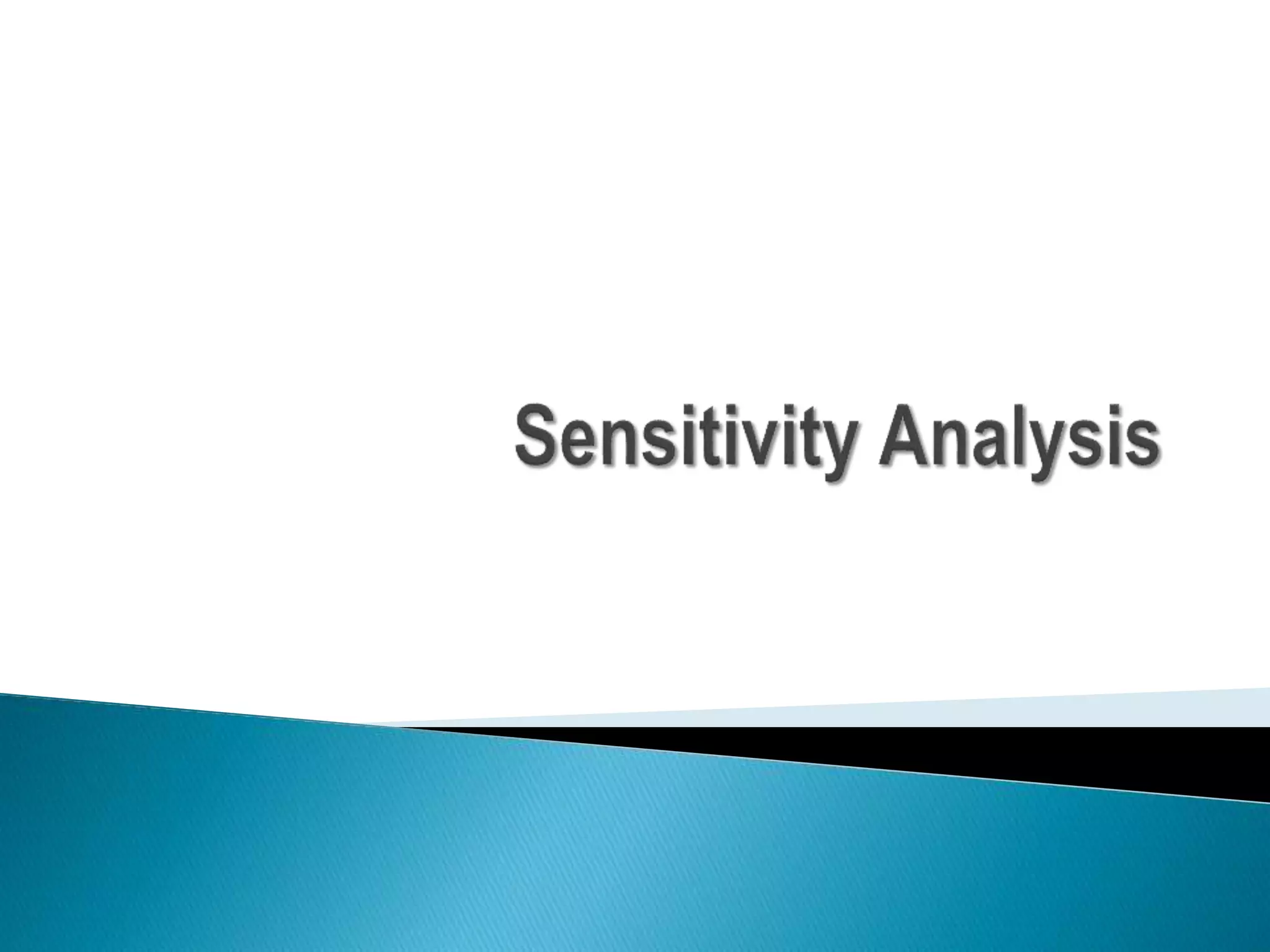 SEE Sensitivity Analysis | PPTX | Stocks and Bonds | Personal Investing