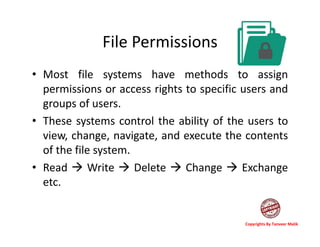 Lecture 9 file system | PPT | Free Download