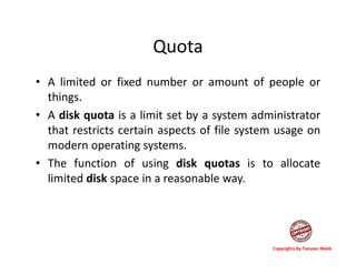 Lecture 9 file system | PPT | Free Download