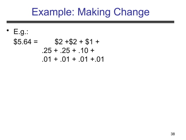 Design And Analysis Of Algorithms Greedy Algorithm Ppt 5409