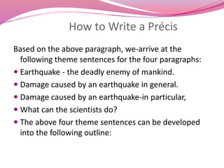 Lecture 9 How to Write a Precis - 2.ppt