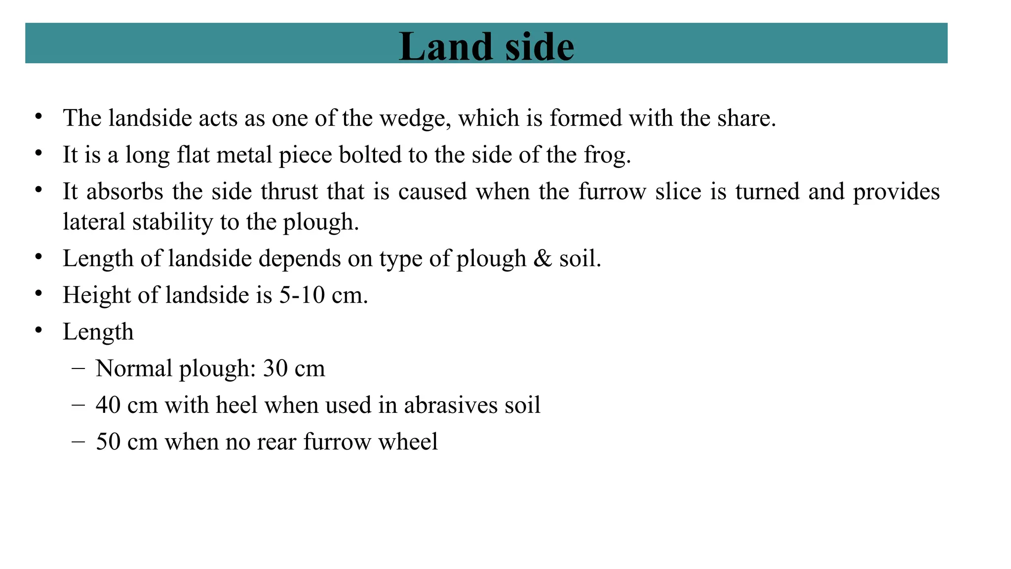 Lecture 9_MB plough. its different component and their function | PPT