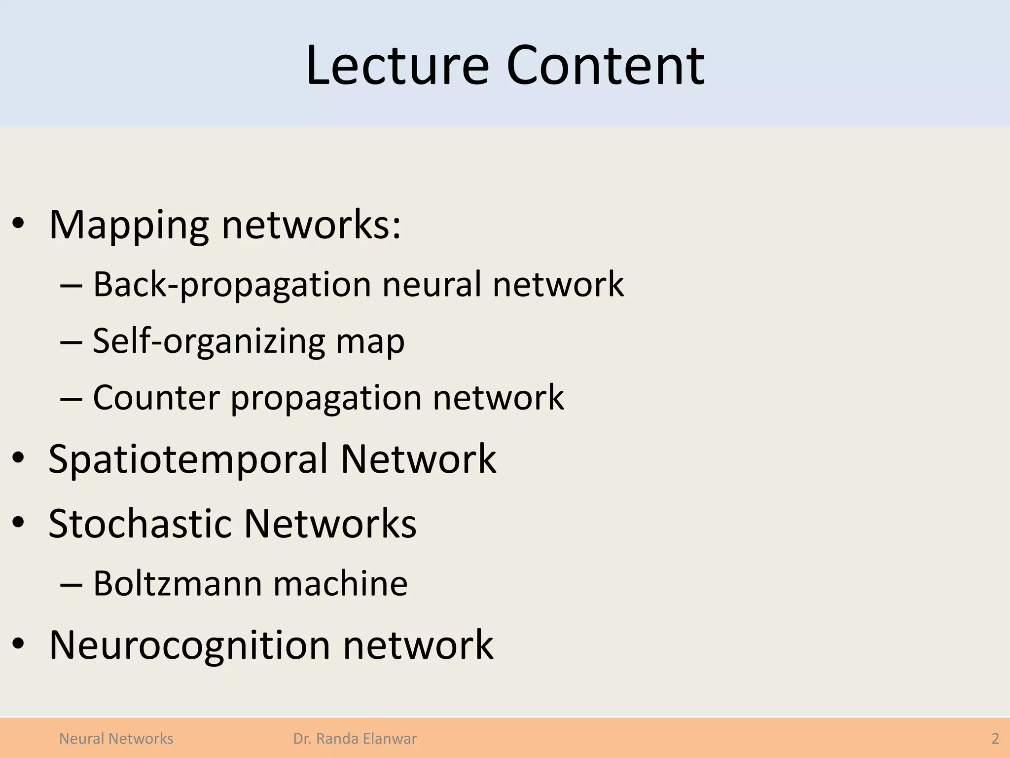 Introduction to Neural networks (under graduate course) Lecture 9 of 9 ...