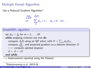 Lecture9 multi kernel_svm | PPT