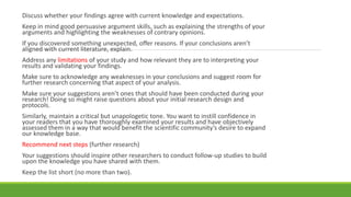 Write the discussion part, findings and discussion | PDF
