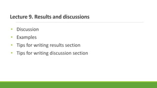 Write the discussion part, findings and discussion | PDF