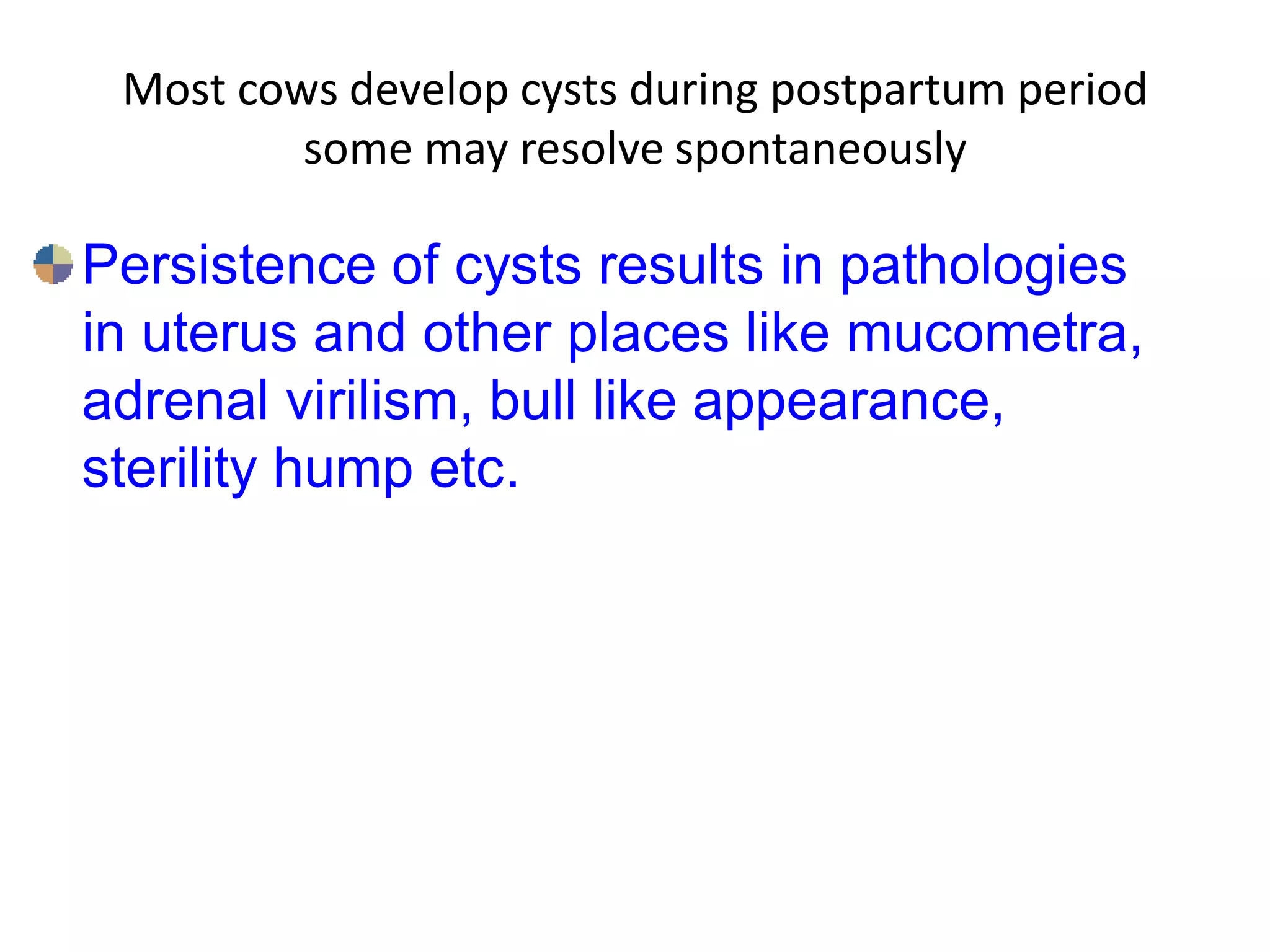Lecture 9 Ovarian cysts in domestic animals | PDF