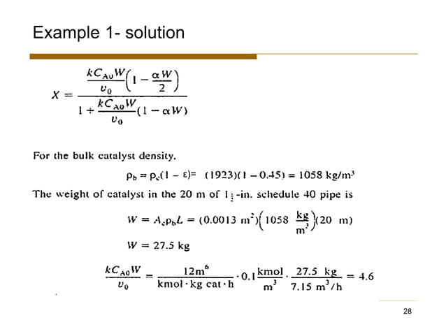 Lecture 9_Packed Bed Reactor Design_FIR.pdf | Chemistry | Science