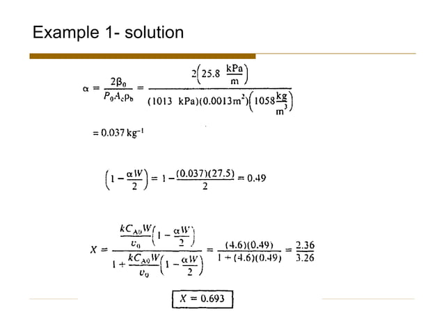 Lecture 9_Packed Bed Reactor Design_FIR.pdf | Chemistry | Science