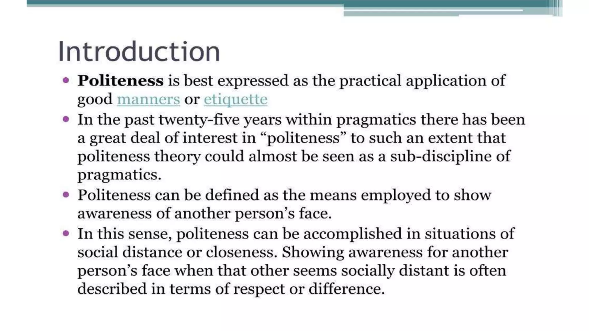 Lecture9 Politeness and face.pptx