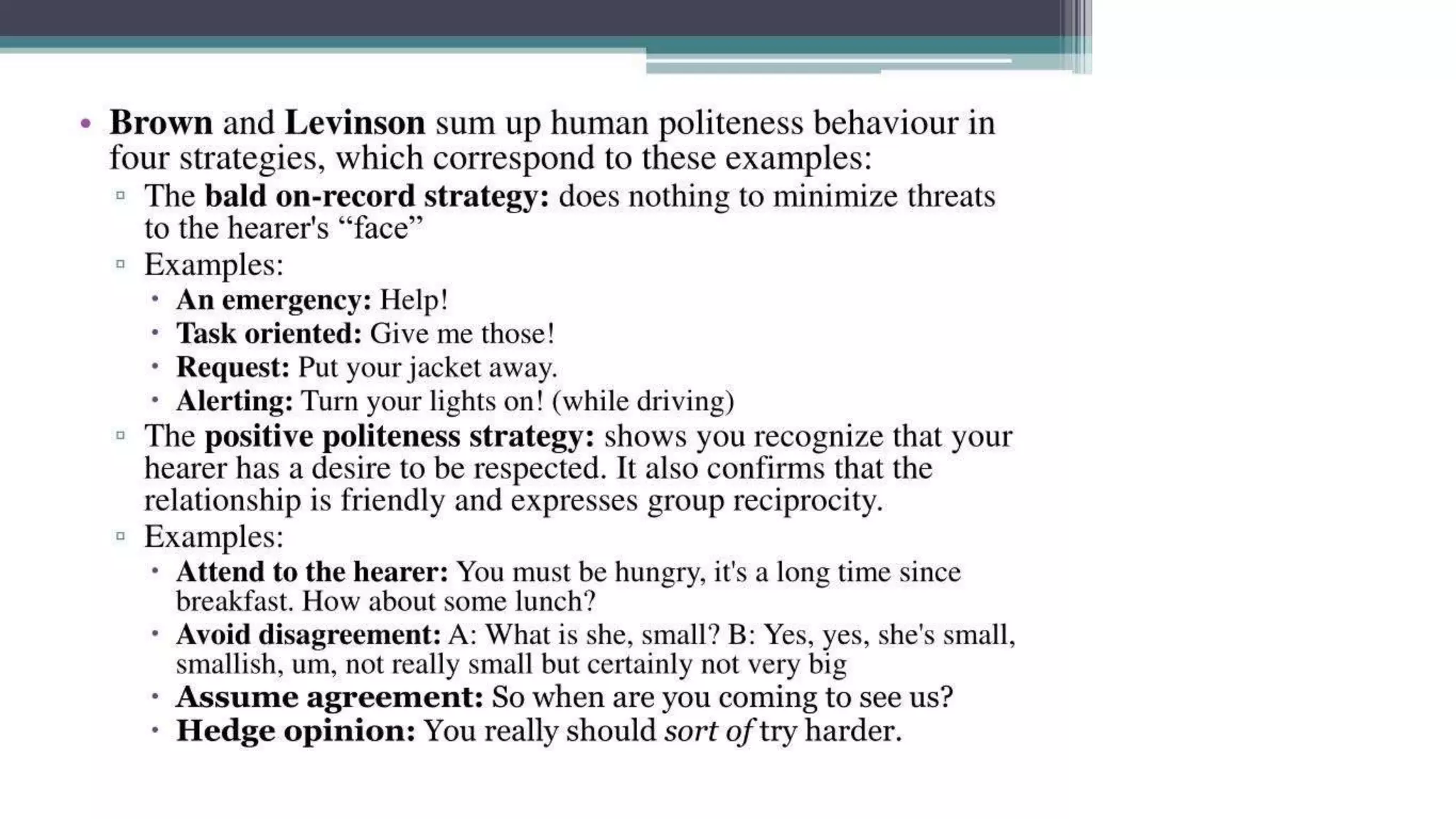 Lecture9 Politeness and face.pptx