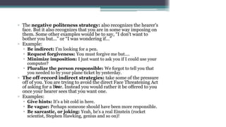 Lecture9 Politeness and face.pptx
