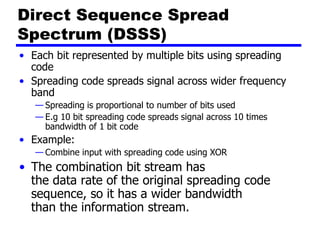 Lecture spread spectrum | PPT