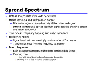 Lecture spread spectrum | PPT