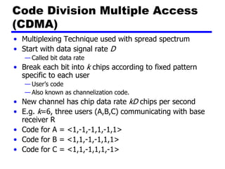 Lecture spread spectrum | PPT