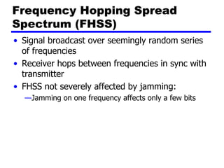 Lecture spread spectrum | PPT