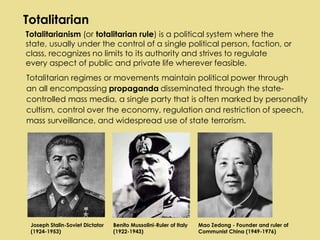 Totalitarian Architecture