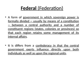 Lecture 9 Types of Governments.pptx presentation | PPTX