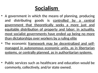 Lecture 9 Types of Governments.pptx presentation | PPTX