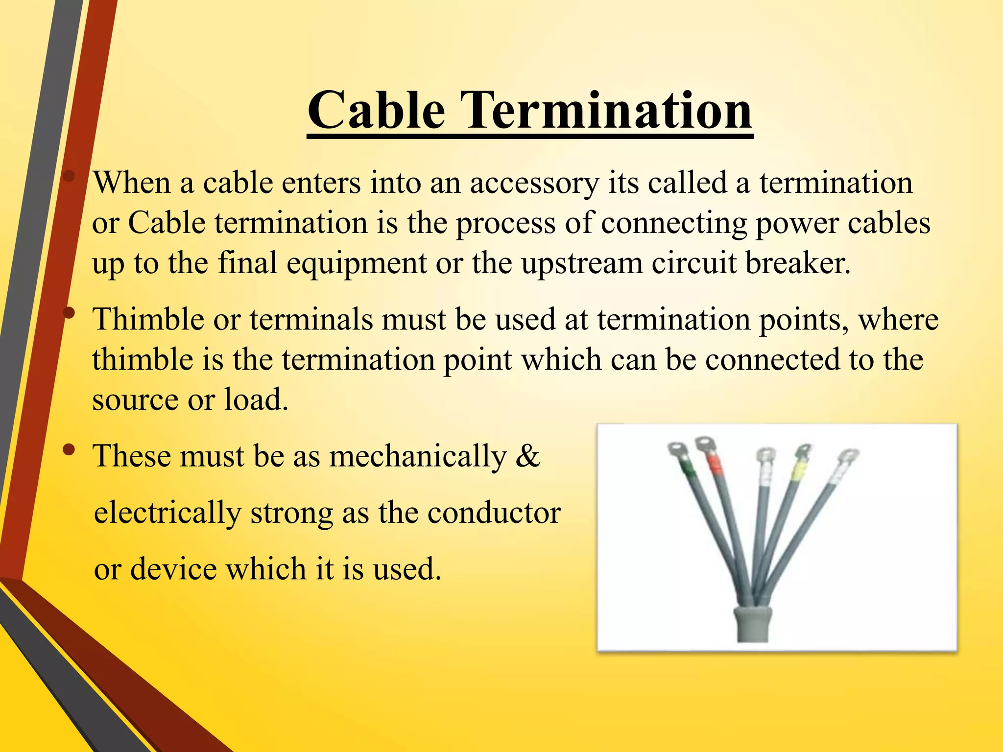 Types of Wires and Cables | PPTX