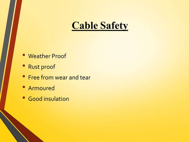 Types of Wires and Cables | PPTX