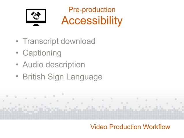 Lecture # 9 (video production workflow) | PPTX | Video Software ...