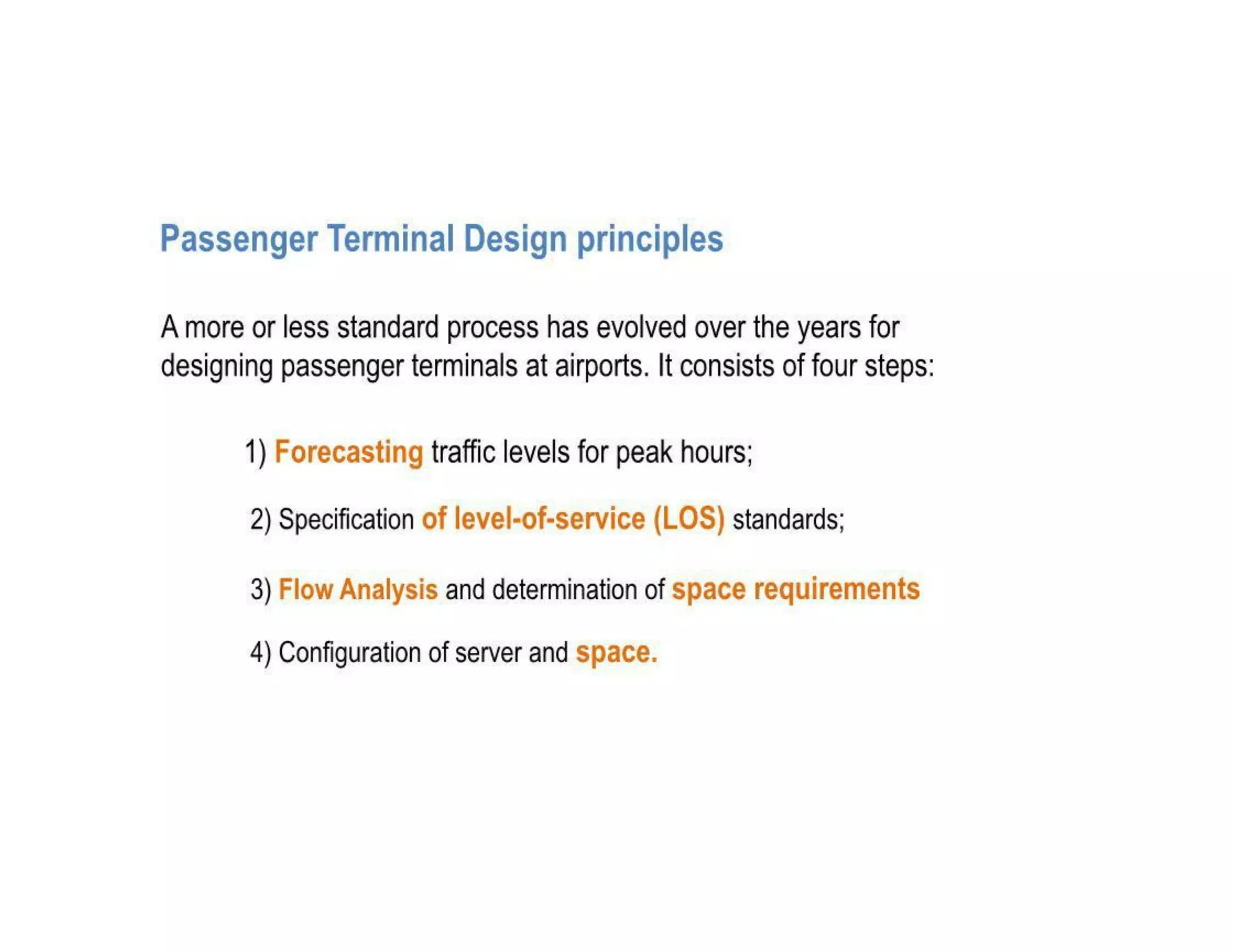 Airport Planning & Terminal Building Design | PDF