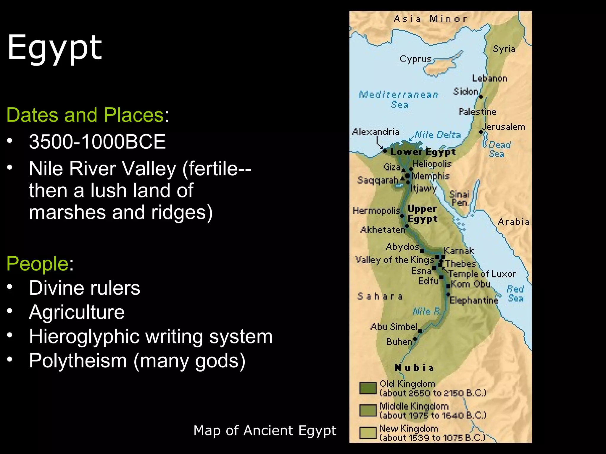 Lecture, Ancient Egypt | PPT