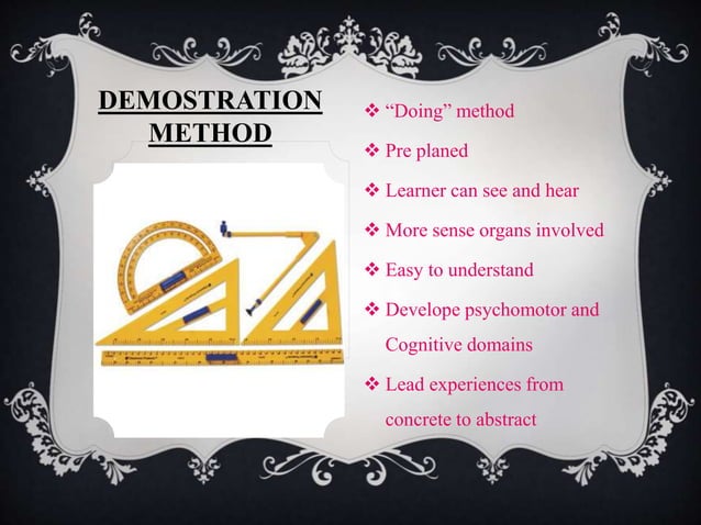 Lecture and demonstration method | PPTX