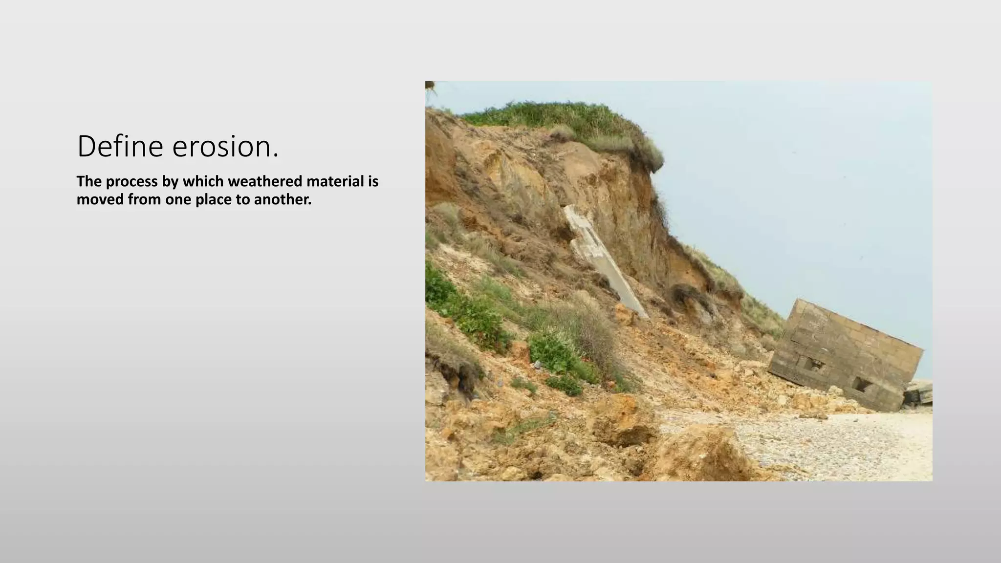 Lecture and study guide rocks, soils, erosion, weathering and ...