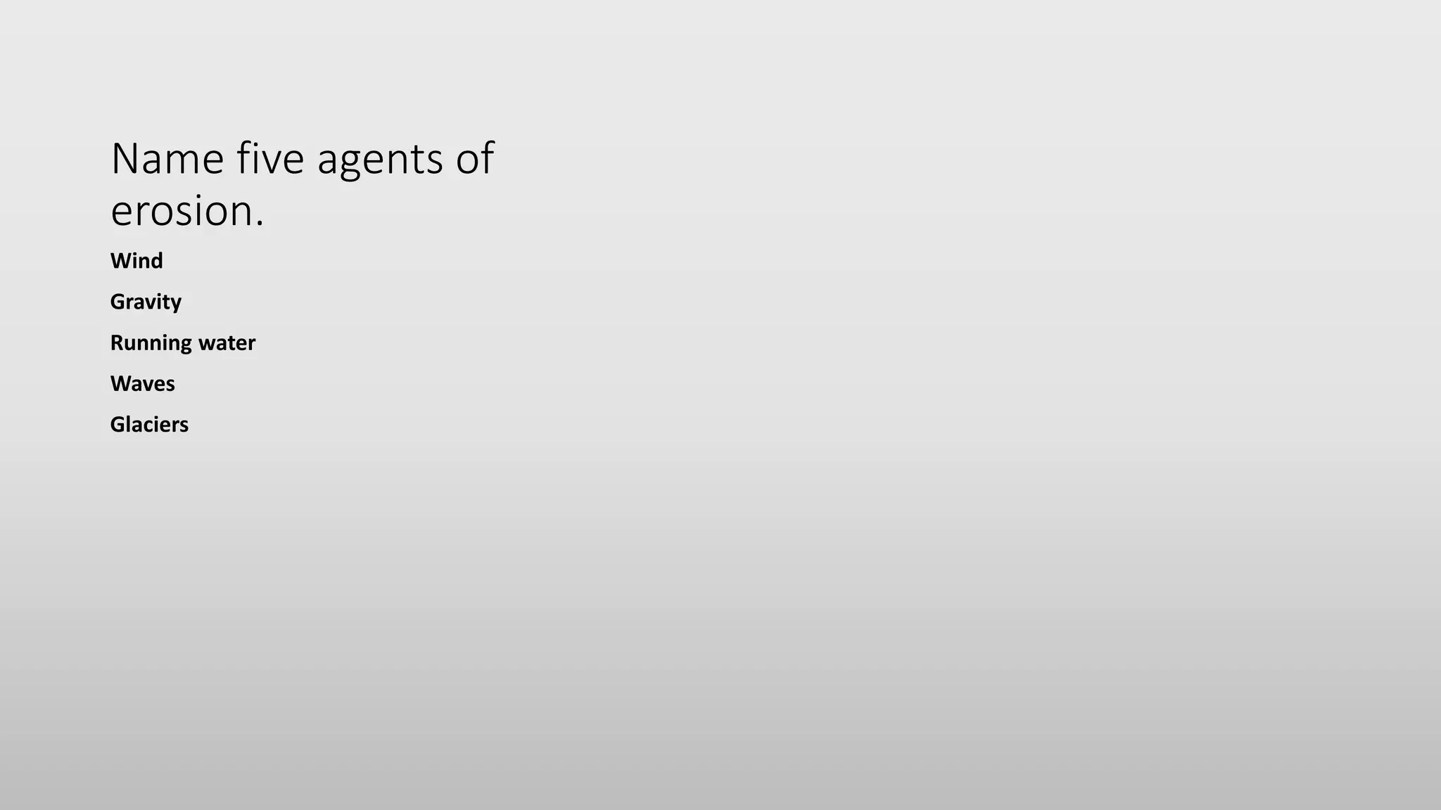 Lecture and study guide rocks, soils, erosion, weathering and ...