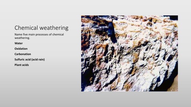 Lecture and study guide rocks, soils, erosion, weathering and ...