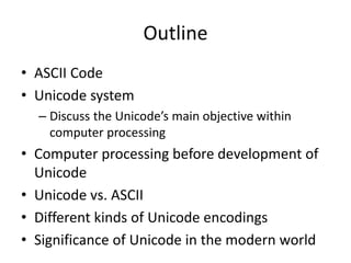 Lecture_ASCII and Unicode.ppt