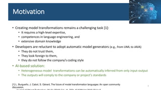A Generic Neural Network Architecture to Infer Heterogeneous Model Transformations | PPT